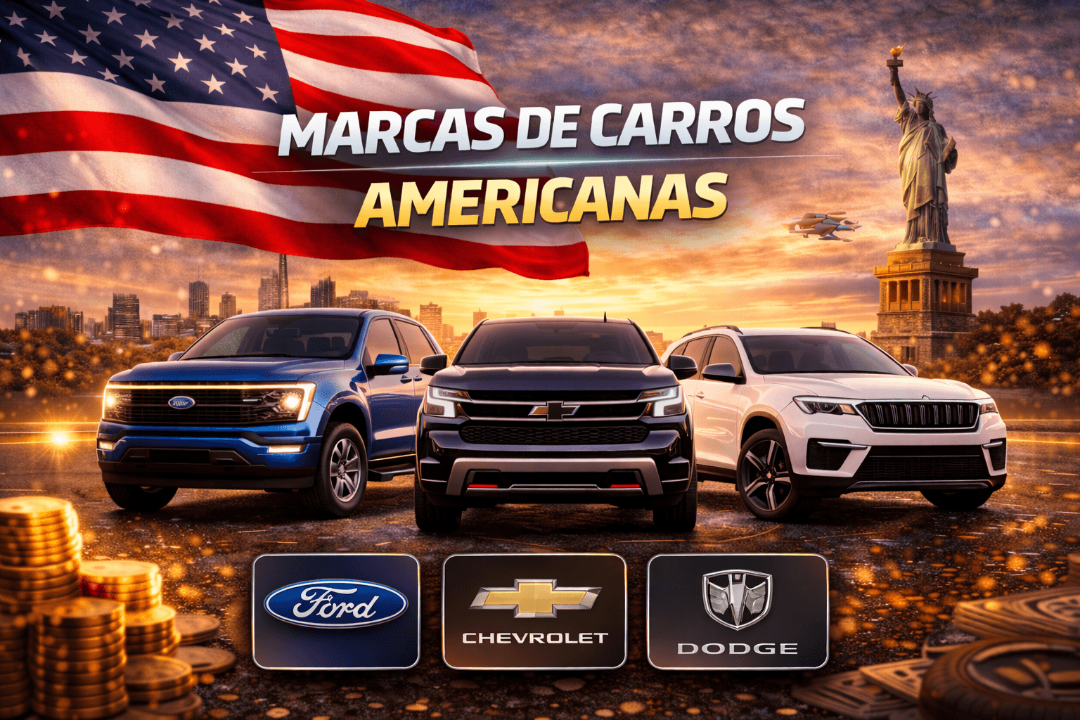 Marcas de carros americanas: lista completa com modelos e logotipos ...