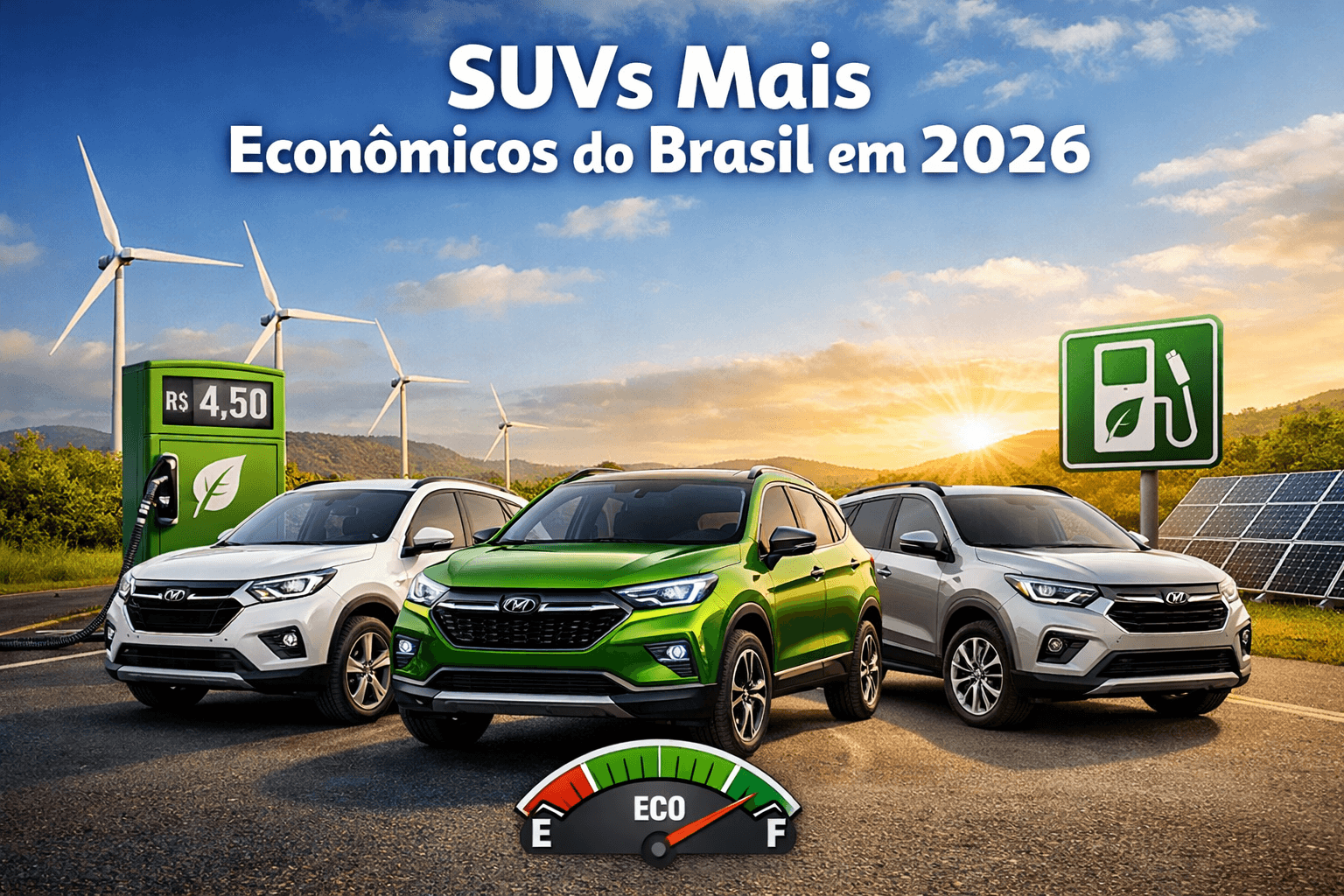 SUVs Mais Econômicos do Brasil em 2026: ranking real